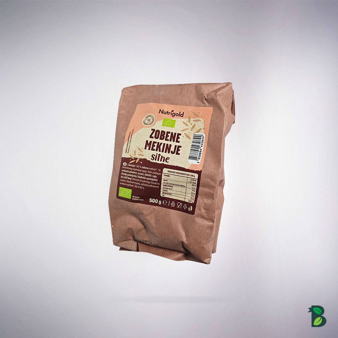 Zobene mekinje 500g – Organske – Bioteka Sarajevo