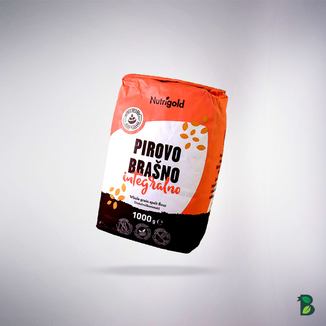Pirovo Integralno brašno 1000g – Bioteka Sarajevo
